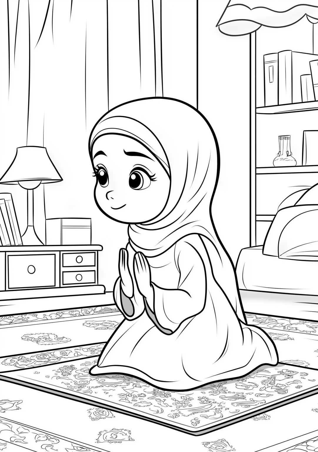 Coloriage ramadan gratuit à télécharger - Objectif Maternelle