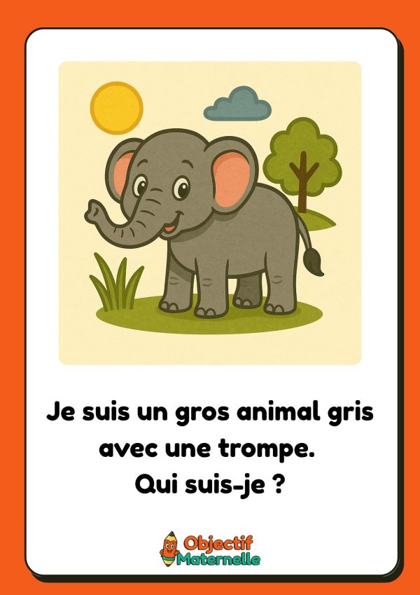 Devinette enfant CP, 50 devinettes faciles illustrées (PDF)