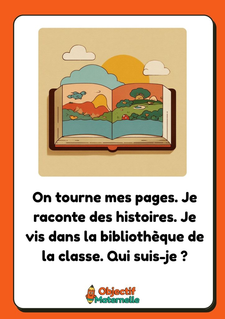 Devinette de la rentrée en Maternelle, Pdf, Images et Vidéo